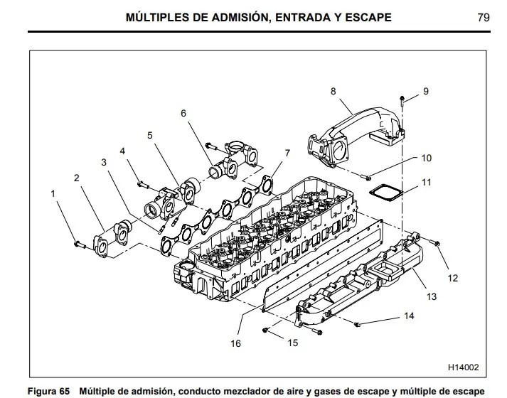 Manual de Taller Motor International Navistar DT 466, DT 570 y HT 570 ...