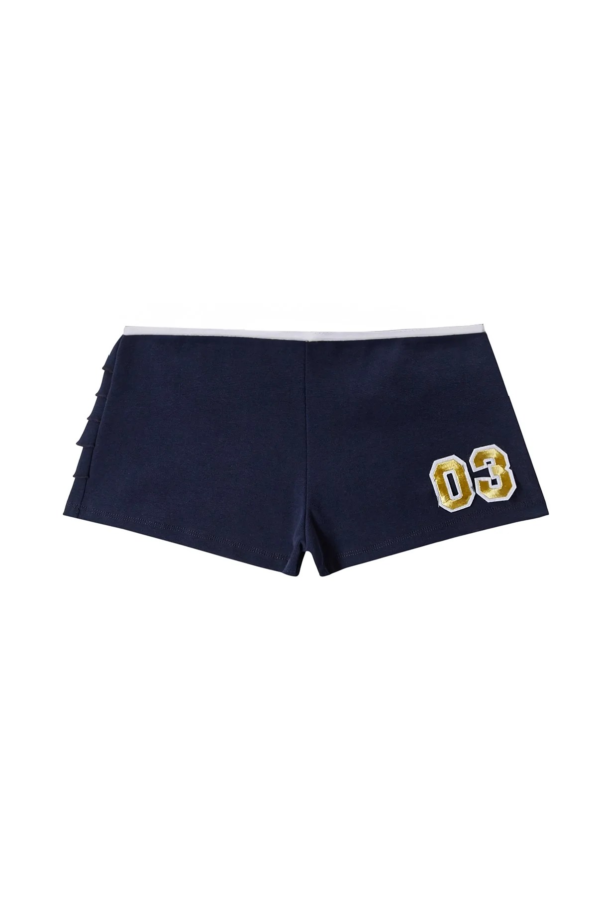 Peaches Shorts Navy Lucila Safdie