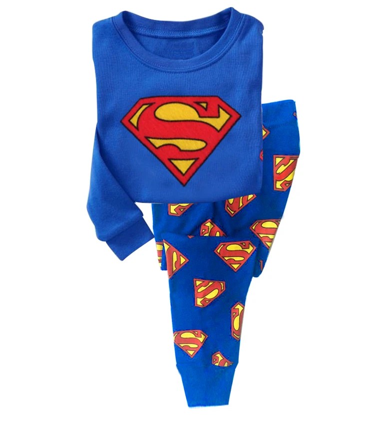 Classic Superman Pj's - Lukas & Hannah Clothing Co.