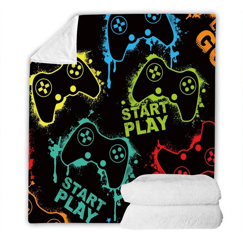 Gamer Blanket - Lukas & Hannah Clothing Co.