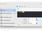 Xcode Code Snippets Lukas Pistrol
