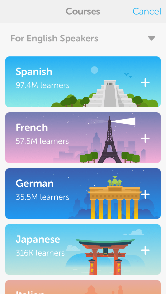 Language Learning apps (Part 1) continued