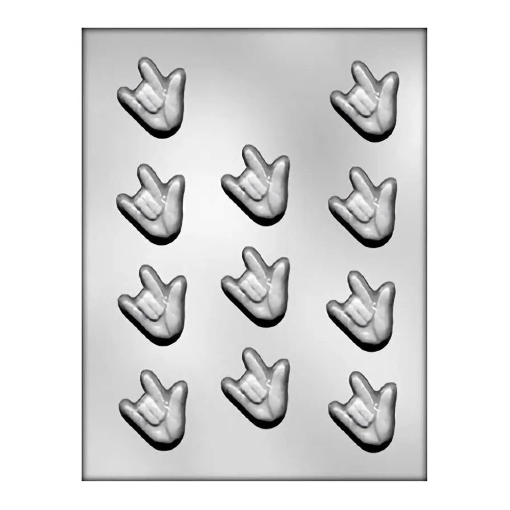 Asl Sign Language Chocolate Mold Lynn S Cake Candy Chocolate Supplies