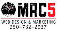 MAC5 Web Design & Social Media Marketing for Business 250-732-2937