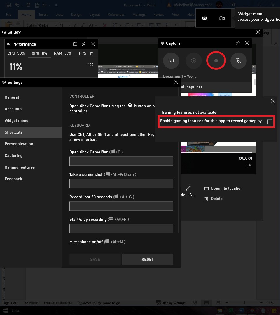 Cara Mudah Rekam Layar Windows 10 | MACAM TUTORIAL