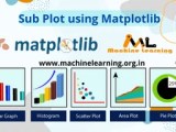 Sub Plot Using Matplotlib