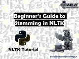 Beginner S Guide To Stemming In Python Nltk Mlk Machine Learning