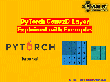 Pytorch Conv2d Explained With Examples Mlk Machine Learning Knowledge