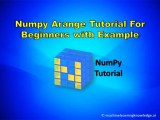 Quick Tutorial For Python Numpy Arange Functions With Examples Mlk