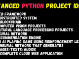 30 Best Python Project Ideas Easy Intermediate And Advanced Ideas