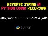 Latest Python Reverse String Program With Code Easiest Tutorial