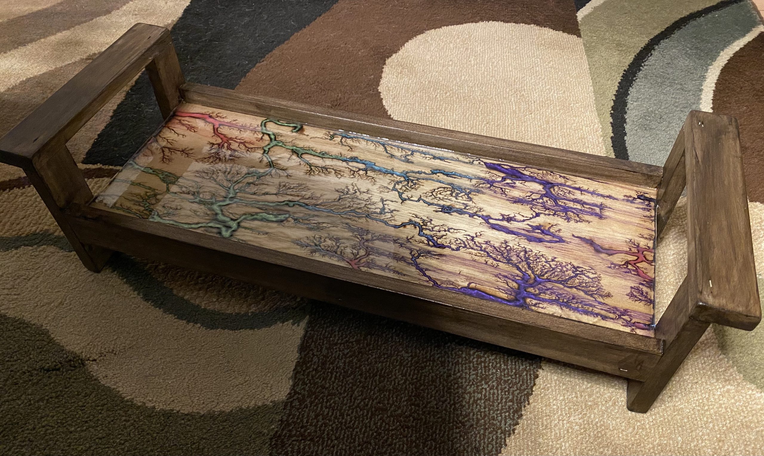 Fractal Woodburning with a Lichtenburg Machine « katz blog