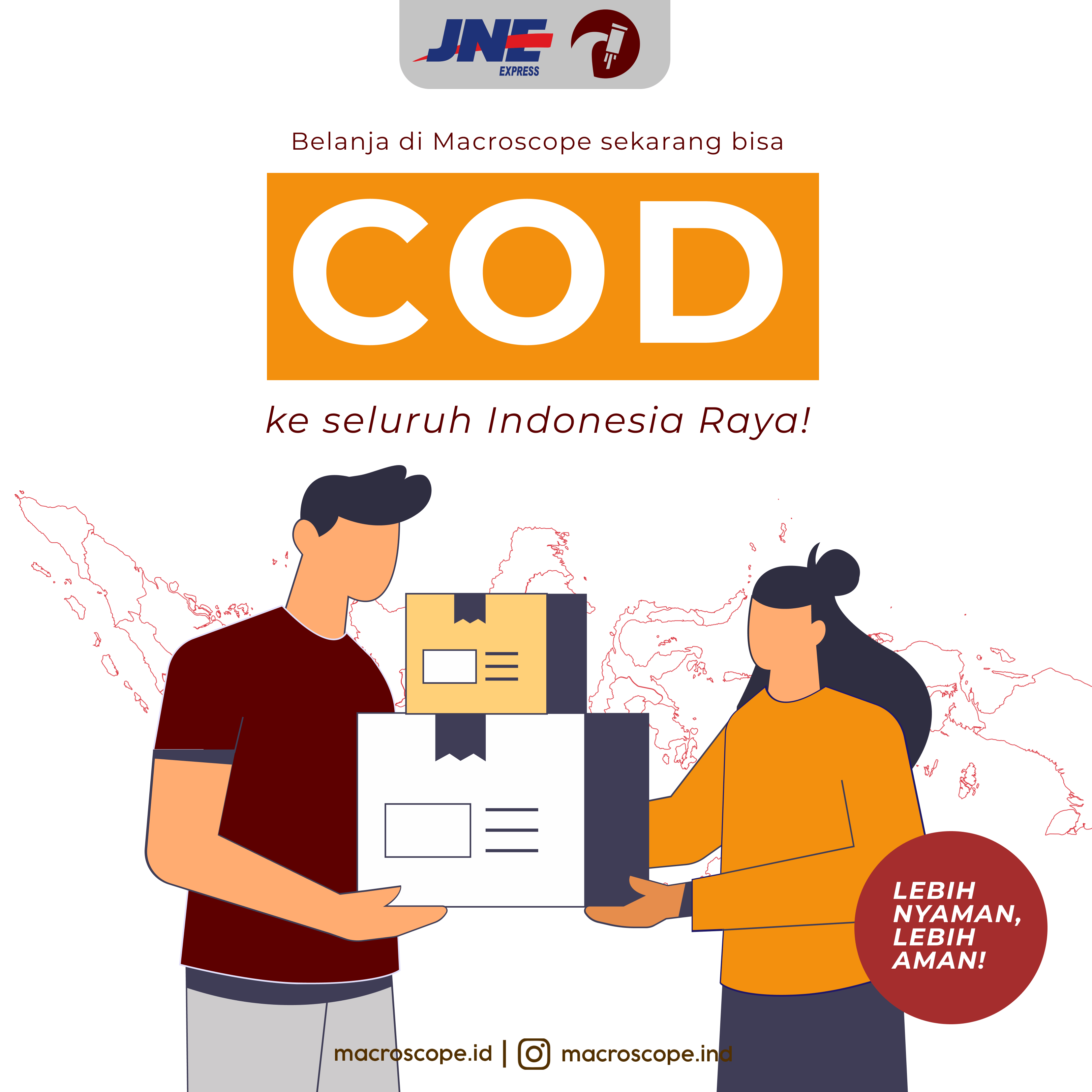 Belanja di Macroscope, Bisa COD! • Macroscope