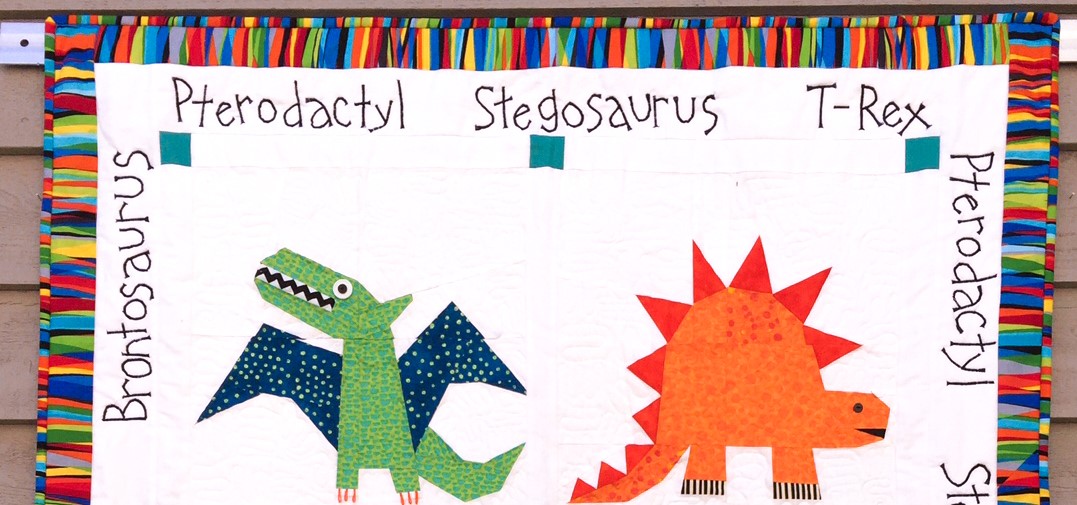 Dinosaur Paper Piecing Patterns - Made By Marney