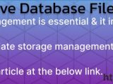 Sql Server Move Database Files 2 Best Ways Madesimplemssql