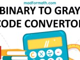 Binary To Gray Code Converter