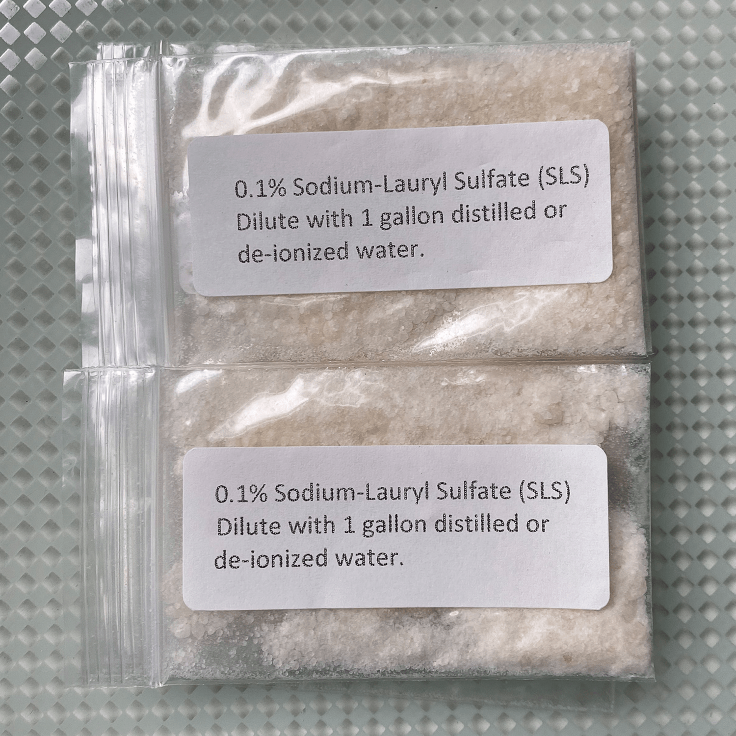 SLS (Sodium Lauryl Sulfate) Powder Packets (x10) - MAD Safety Instruments