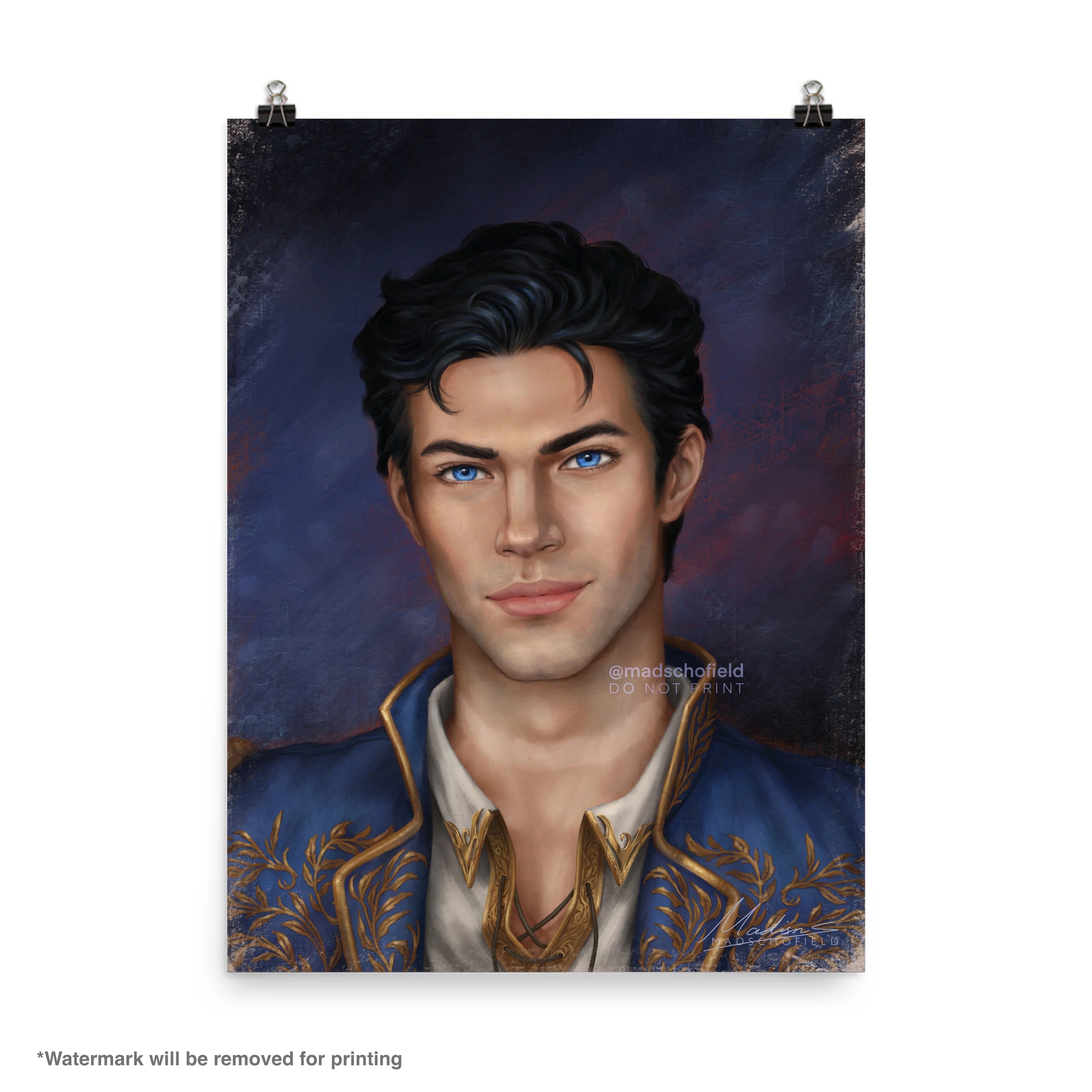 Dorian Portrait Poster Madschofield