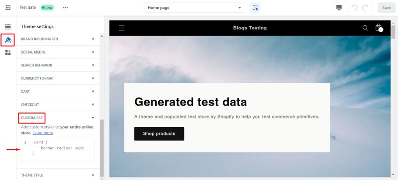 How to Add Custom CSS File on Shopify?