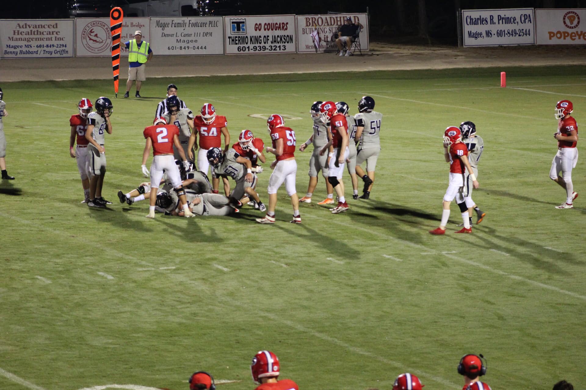 Simpson Takes Down East Rankin - MageeNews.com