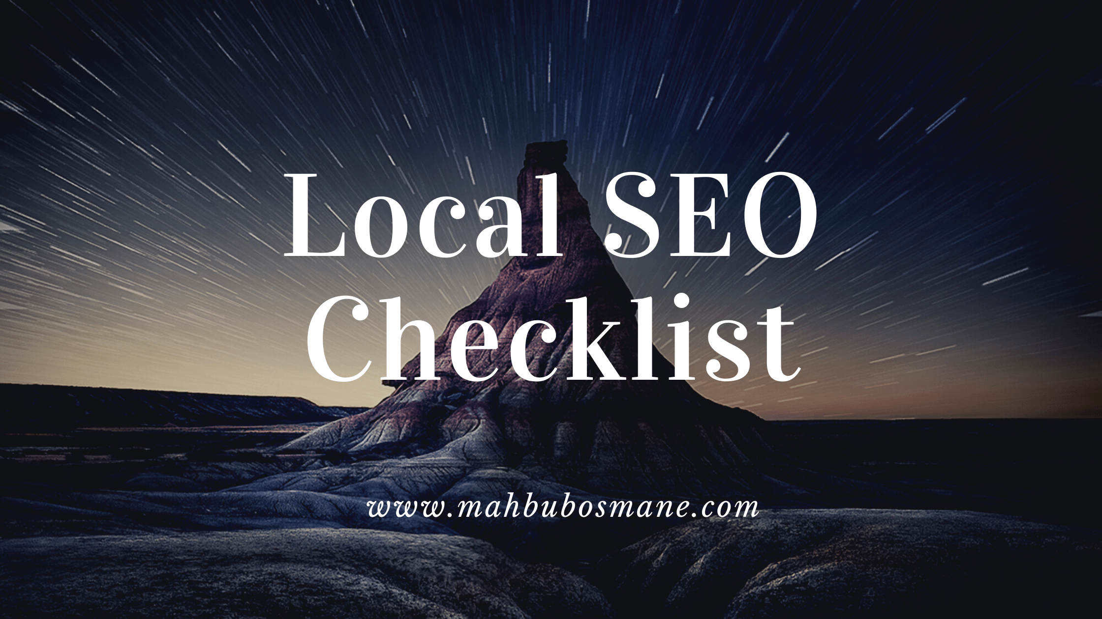 Boost your online presence with the 2024 Local SEO Checklist