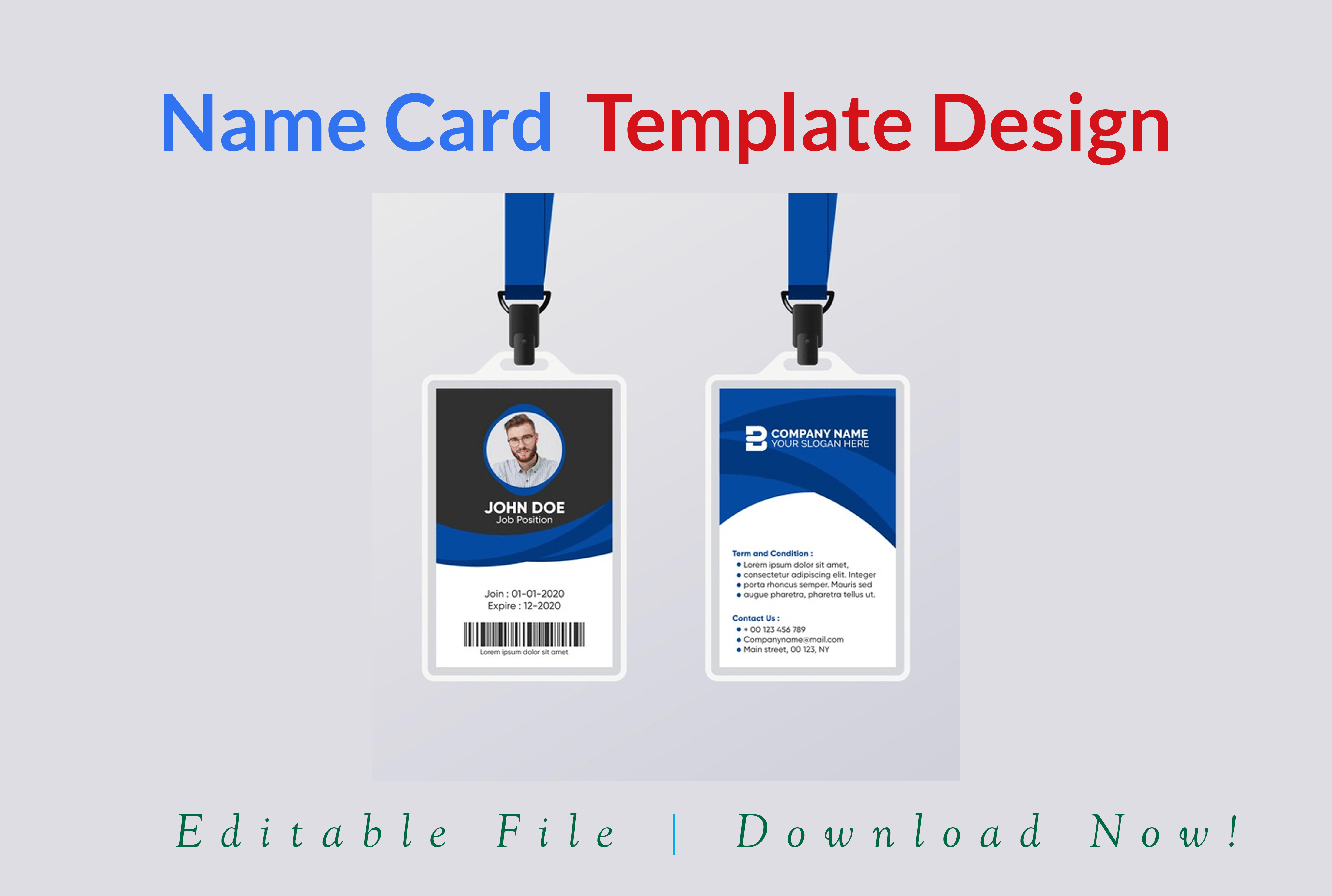 Name Card Design Free Download! - MahbubOsmane.com - Digital Marketing ...