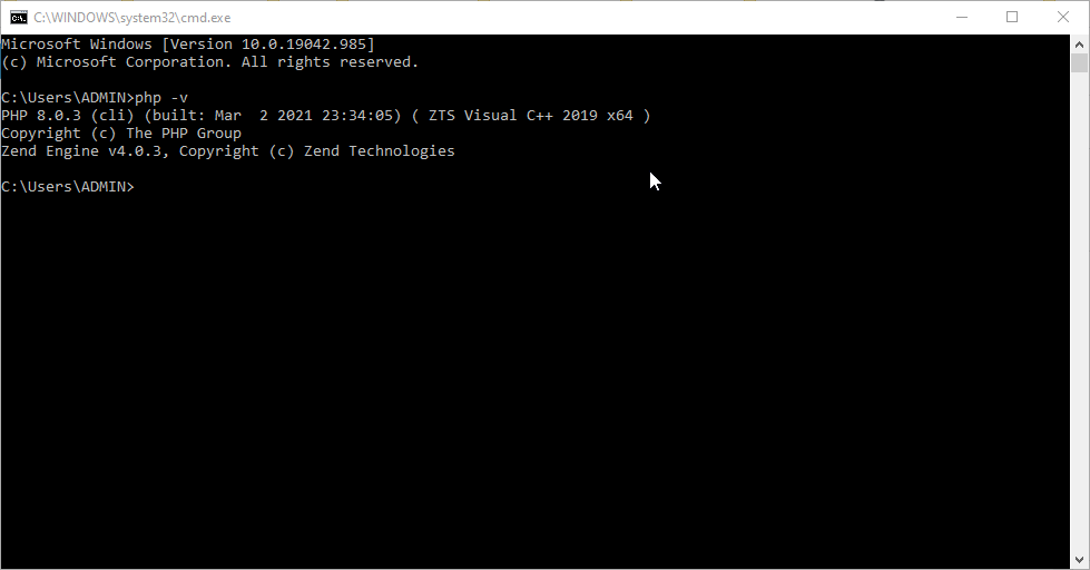 Solved Php Is Not Recognized As An Internal Or External Command
