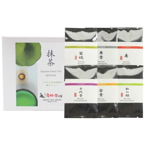Assorted High – Grade Ceremonial Matcha Sample Kit - Maiko Tea Japan