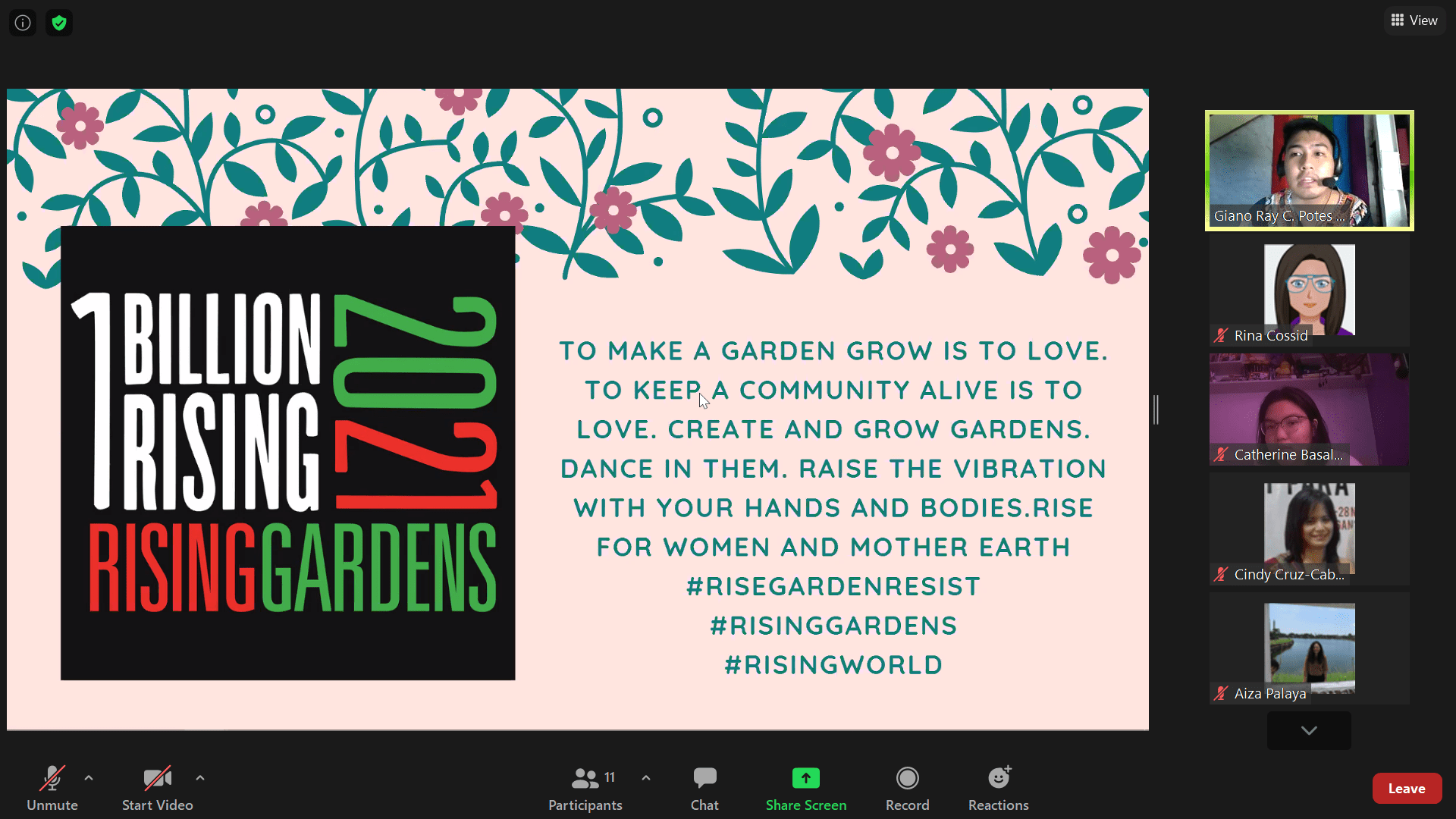 The University Library GAD Committee joins One Billion Rising 2021 ...