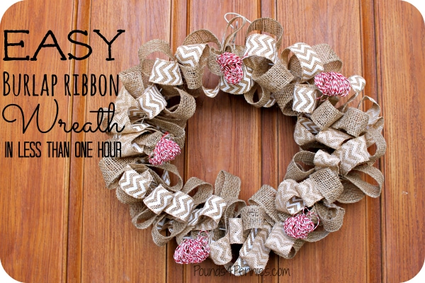 How to Make a Burlap Wreath With Wire