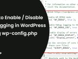 How To Check Debug Log File On Wordpress Mainwp Wordpress Management