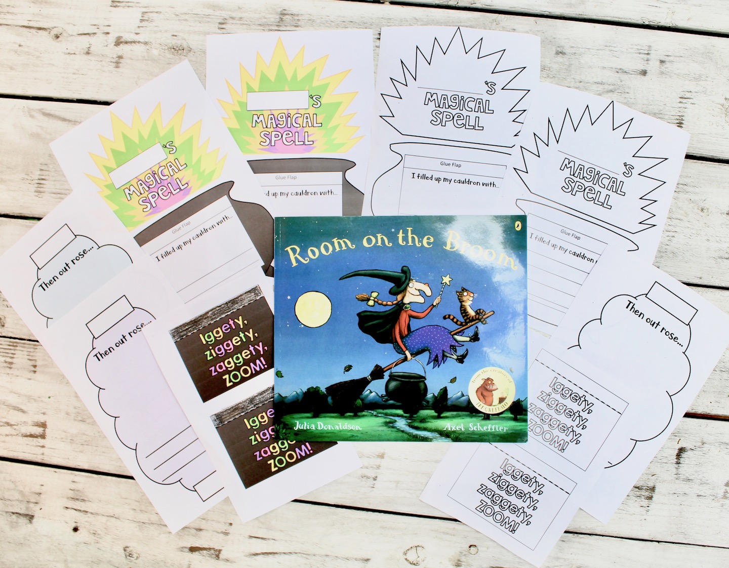 MaiStoryBook Library Collection: Room on the Broom + Magic Spell Pop-Up ...
