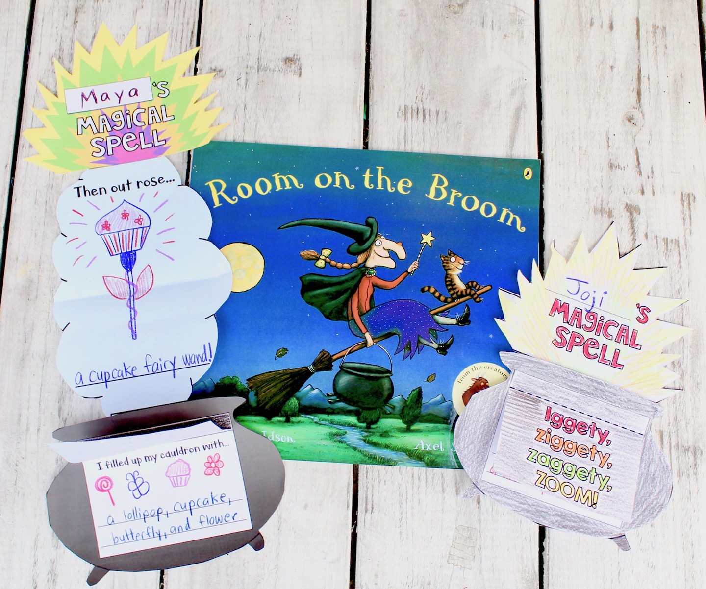 MaiStoryBook Library Collection: Room on the Broom + Magic Spell Pop-Up ...