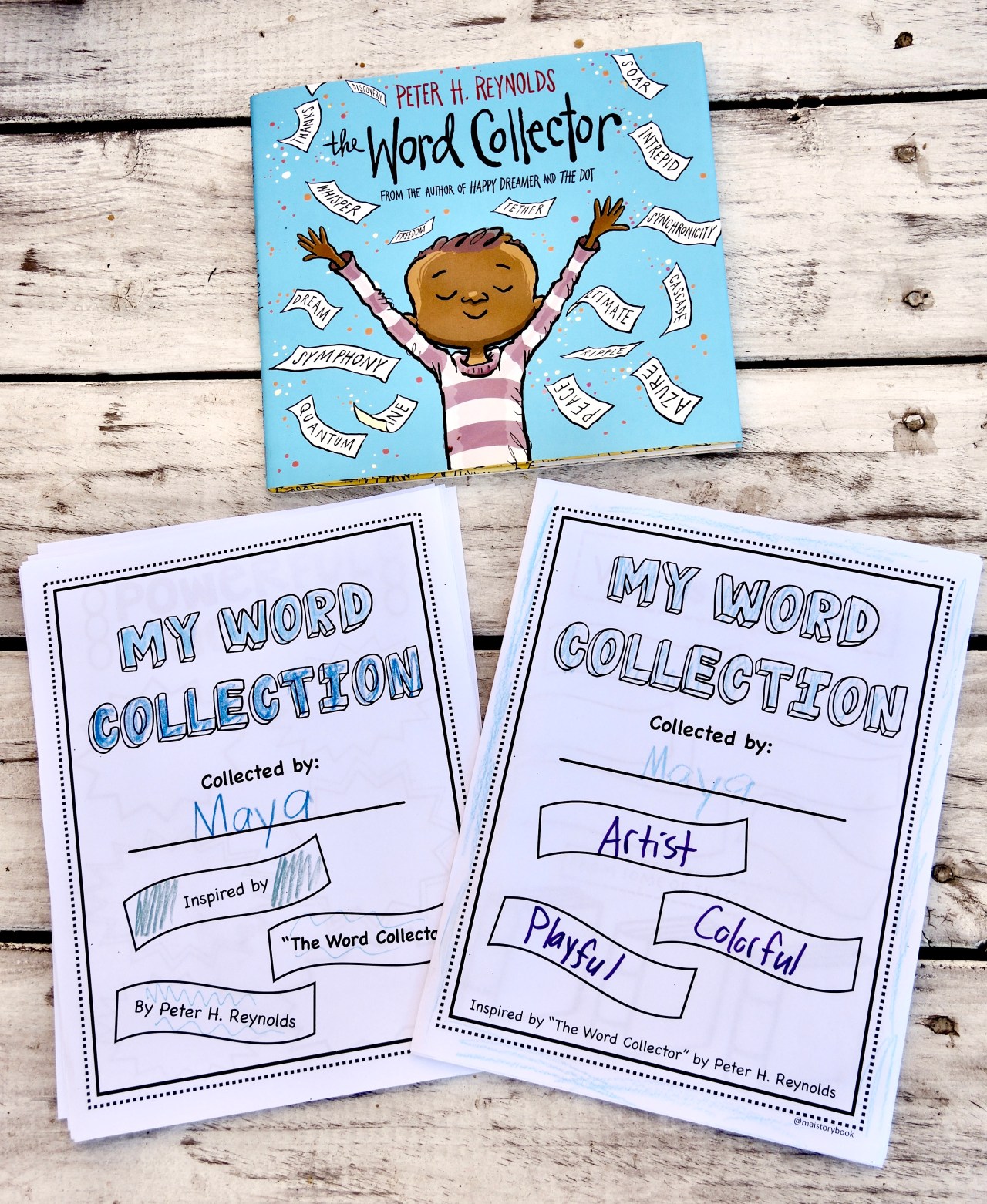 MaiStoryBook Library: The Word Collector + *My Word Collection ...