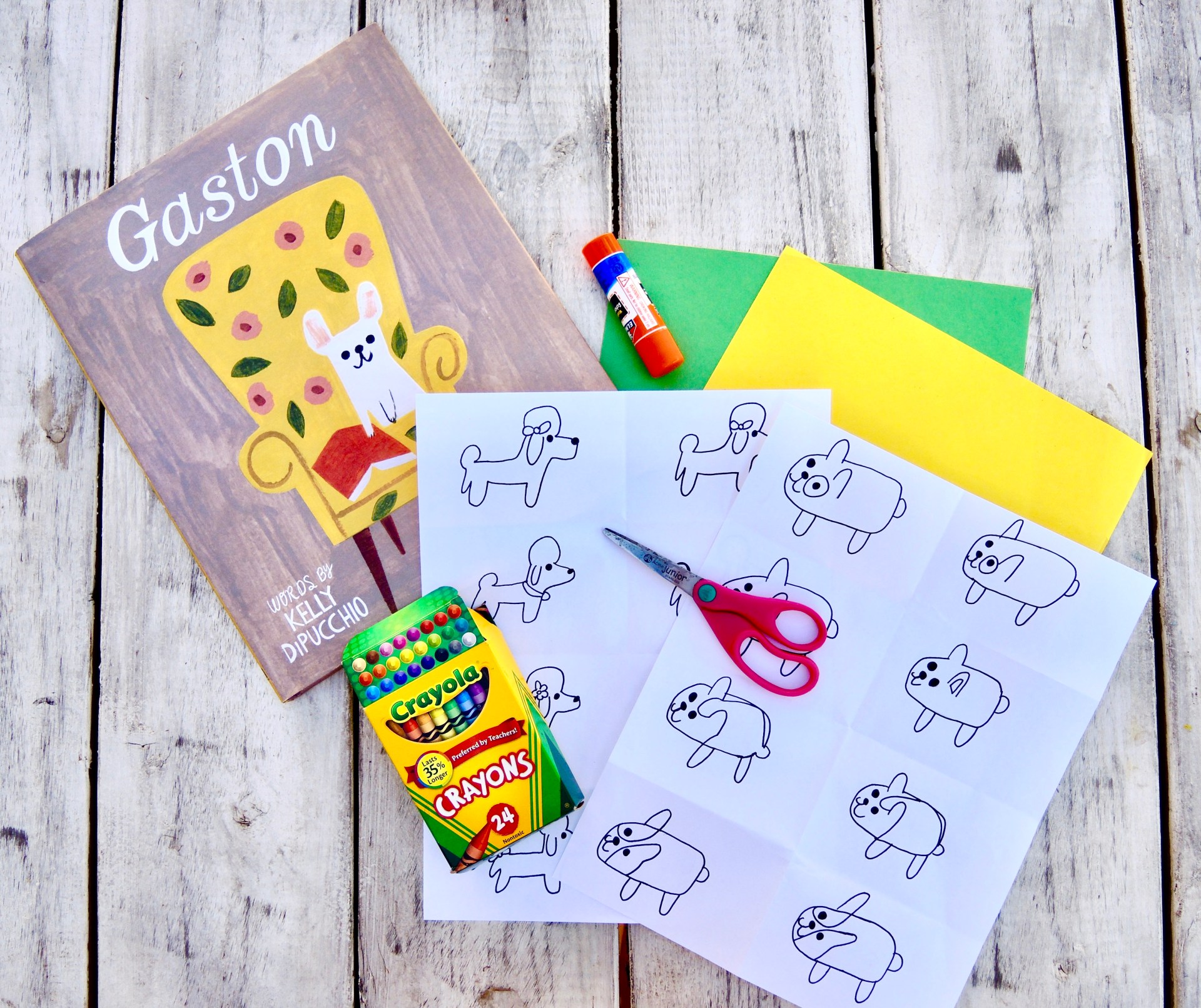 MaiStoryBook Library: Gaston + *Puppy-dog Memory Game* Activity ...