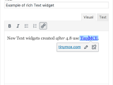What Is A Text Widget In Wordpress My Blog