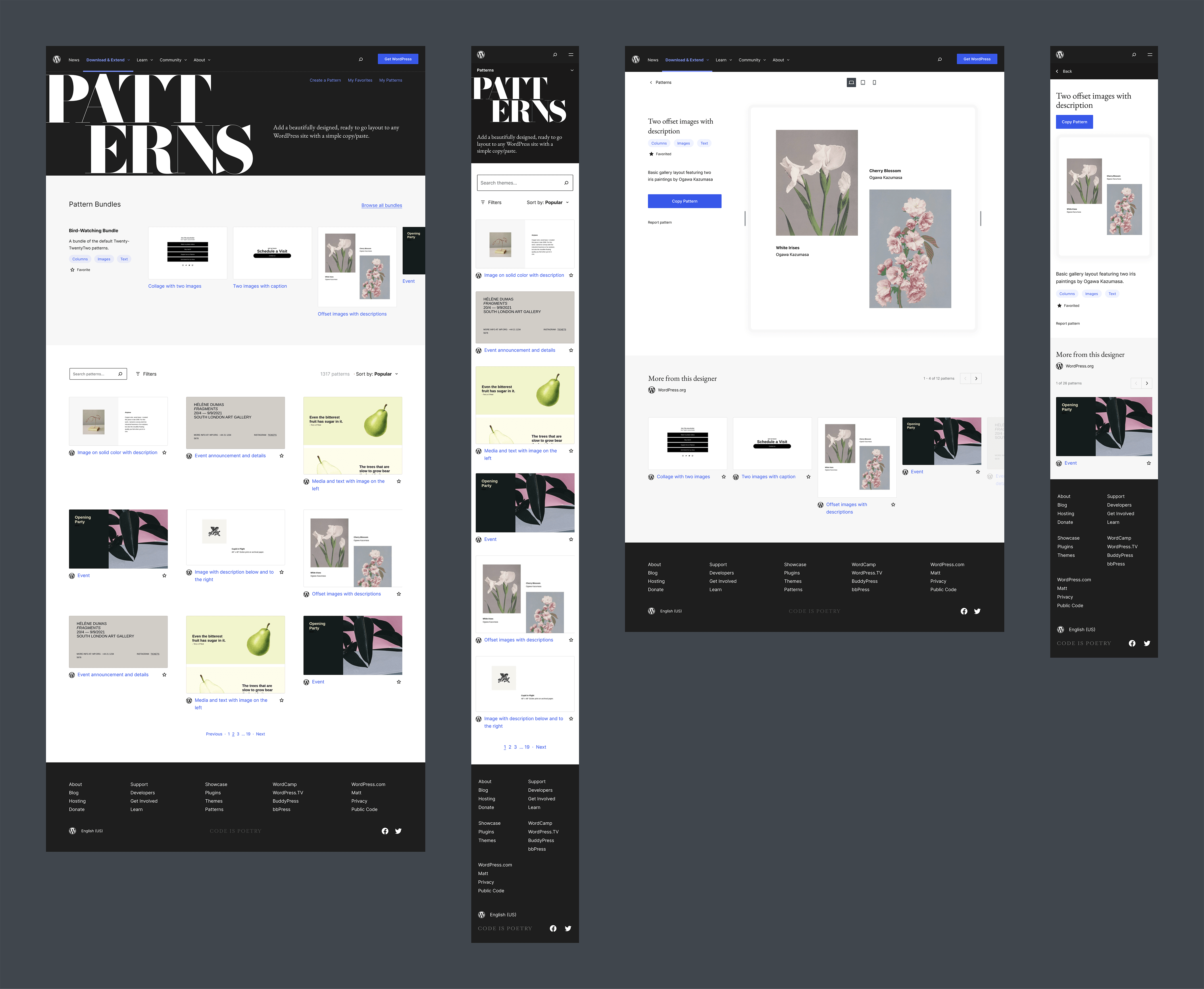 Design Share: Jan 30-Feb 10 – Make WordPress Design