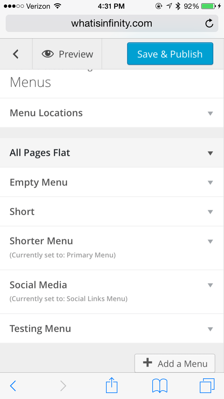 Testing Menus in the Customizer – Make WordPress Test