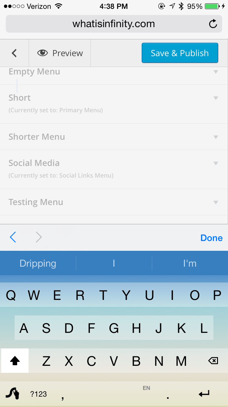 Testing Menus in the Customizer – Make WordPress Test