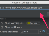Registering Project Specific Php Codesniffer Rulesets In Phpstorm