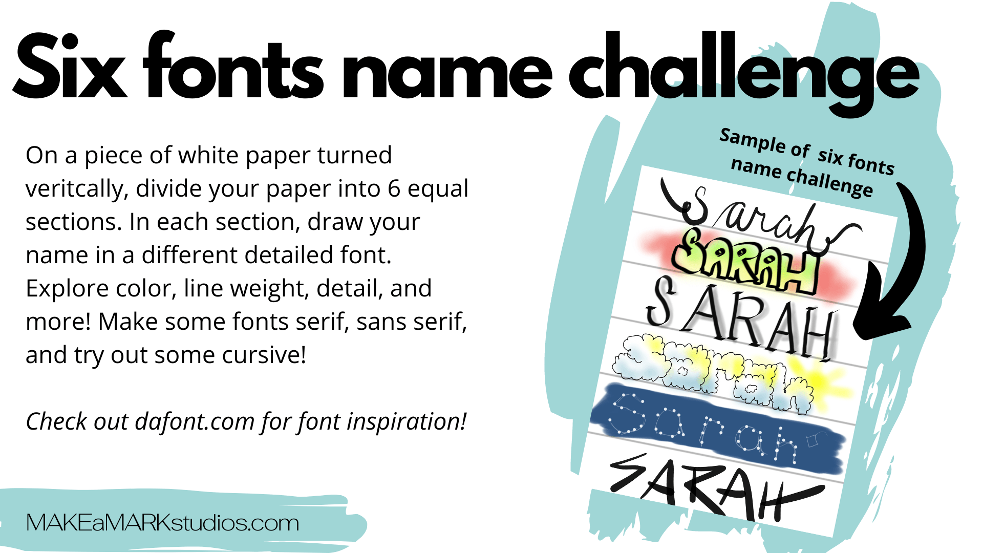six-fonts-name » Make a Mark Studios