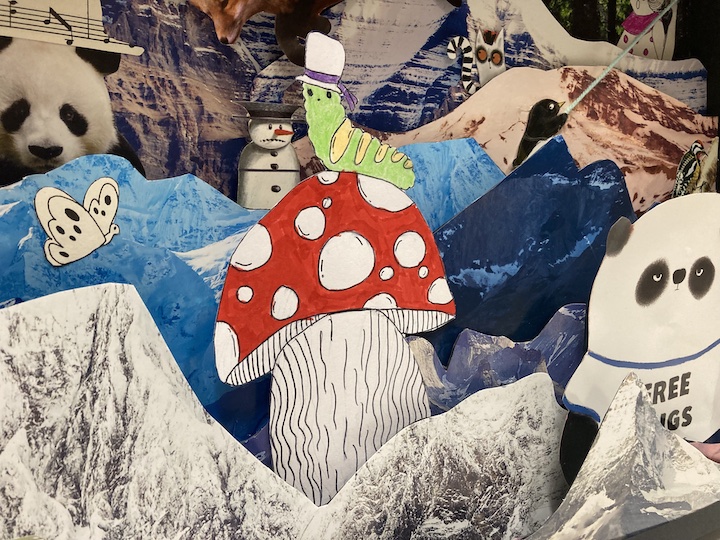 How to create a 3d collage shadowbox » Make a Mark Studios