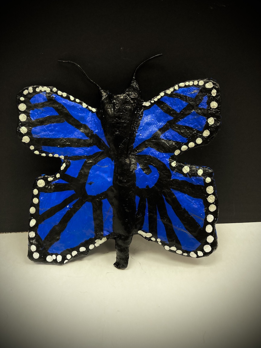 How to create a 3D butterfly sculpture » Make a Mark Studios