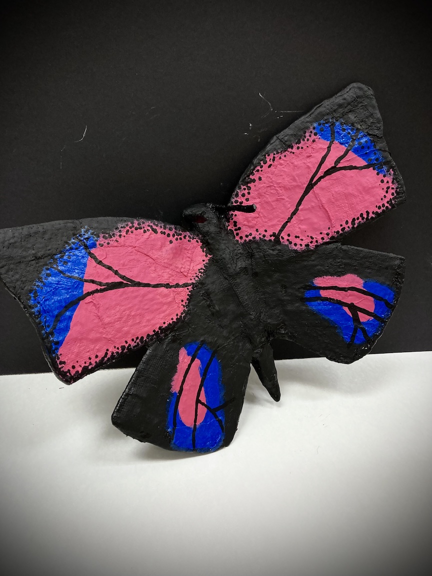 How to create a 3D butterfly sculpture » Make a Mark Studios