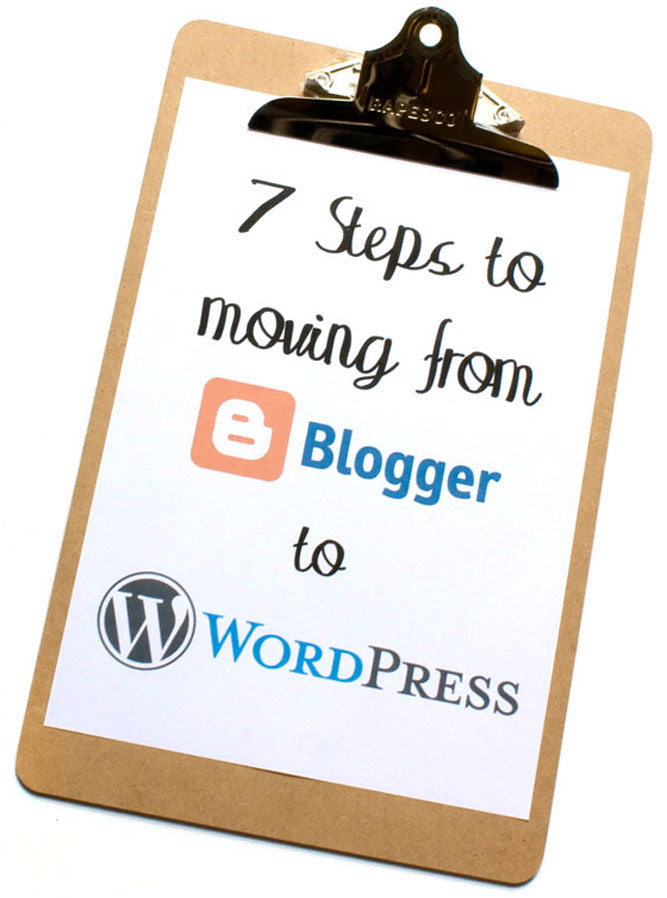 How I moved from Blogger to WordPress