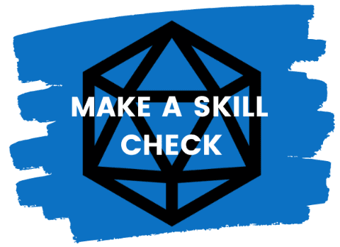 5e Improvised Damage: Making Combat More Fun — Make a Skill Check