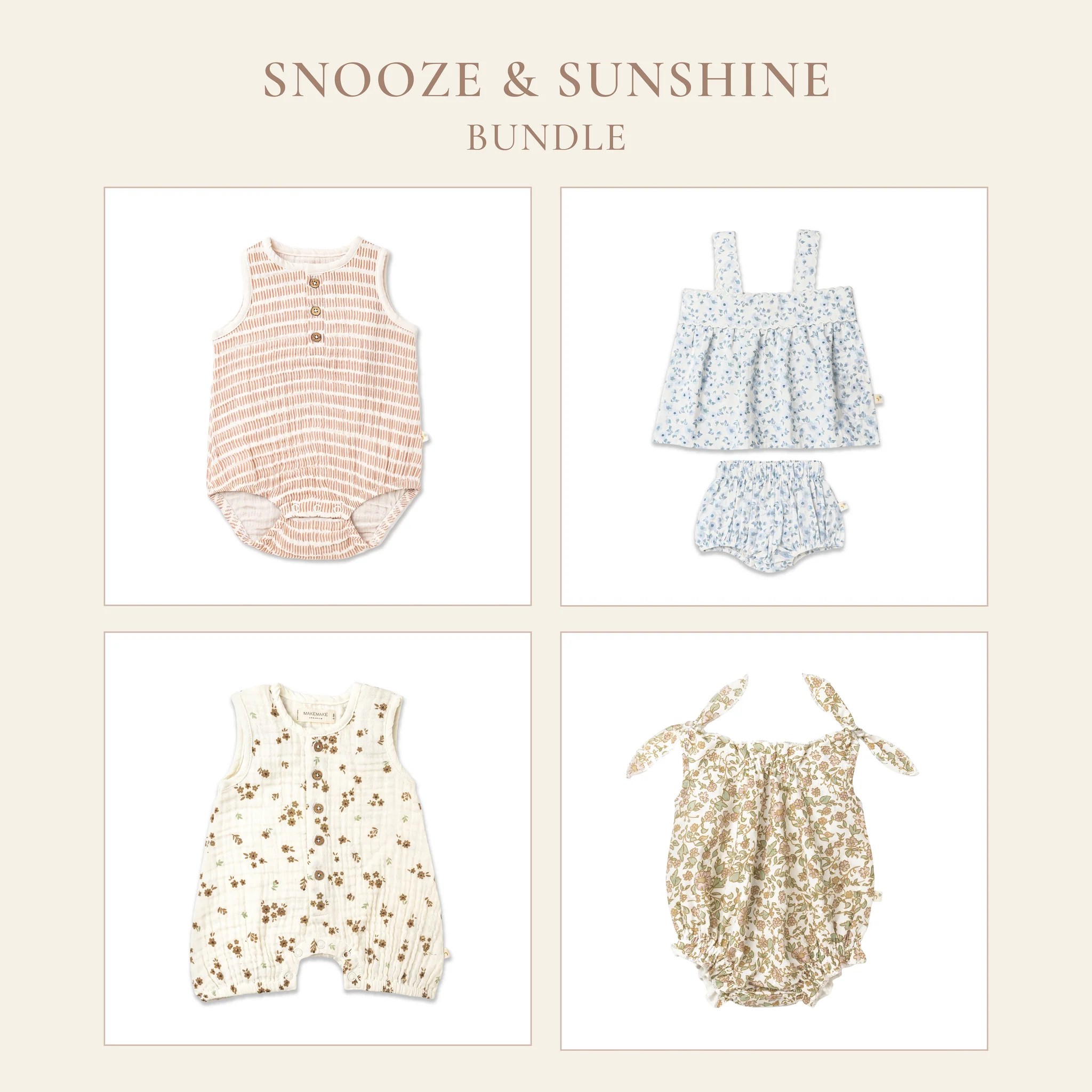 Snooze Snuggle Bundle Makemake Organics