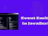 Master Event Emitter In Javascript Makemychance