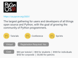 2021 Python Events Makepath