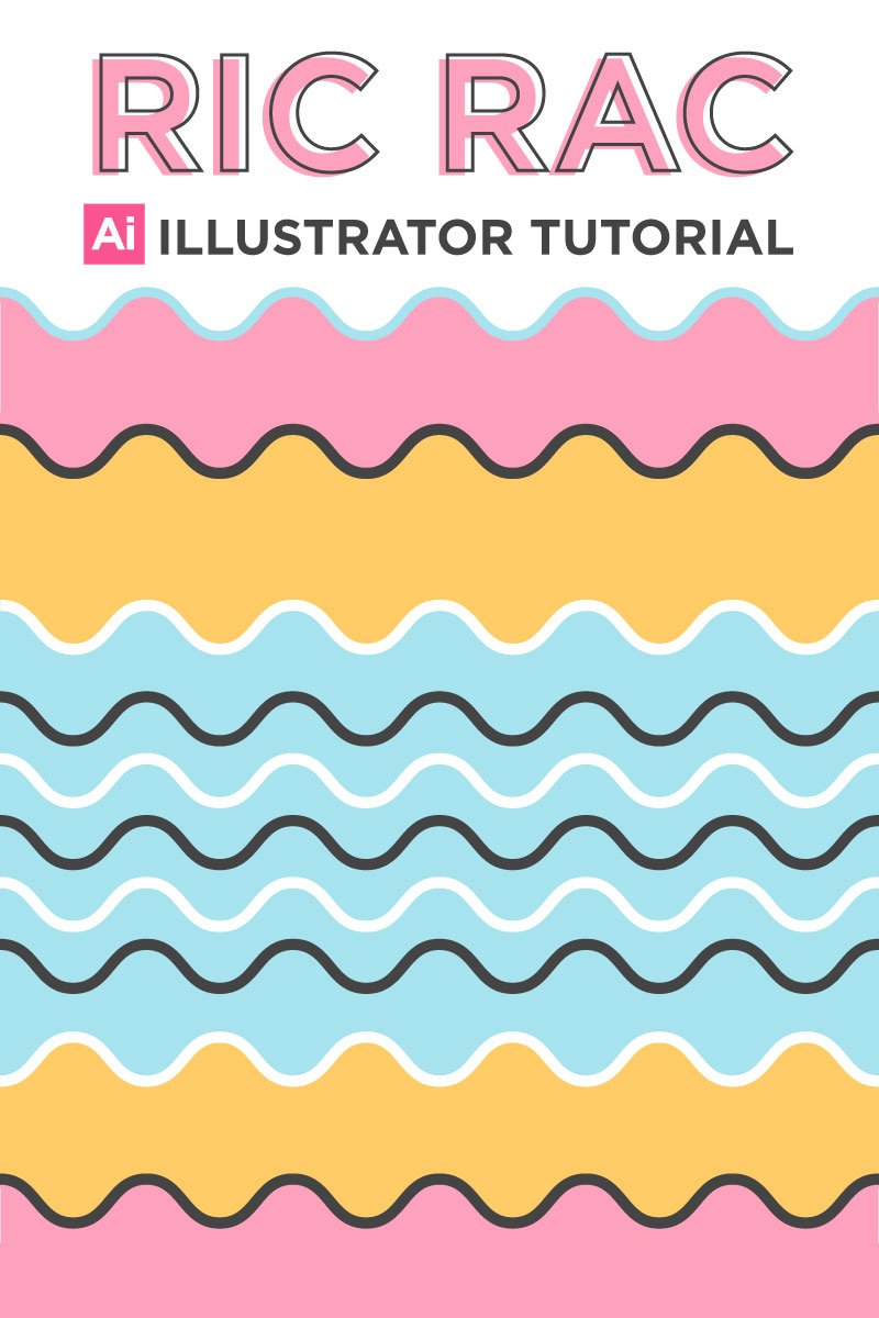 How to Create Ric-Rac in Illustrator - Maker Lex